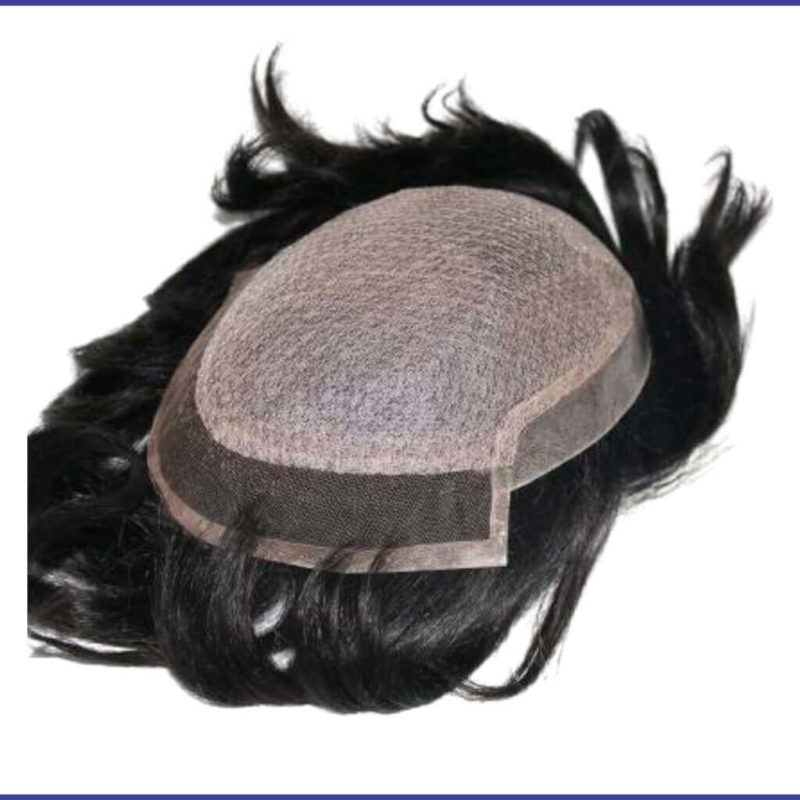 Mirage Hair Patch | Front Double Lace System - New Hair Image Pakistan