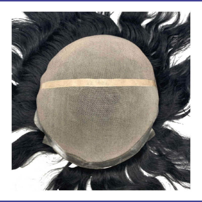 Full Cap Hair Wig | Mono Lace Big Hairpiece - New Hair Image Pakistan